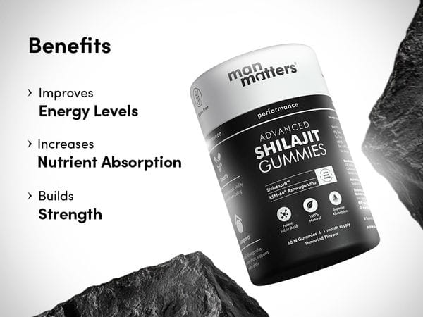 Buy India's first Shilajit Gummies by Man Matters